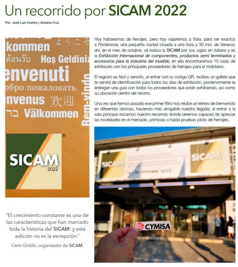 UN RECORRIDO POR SICAM 2022 | Sector Mueblero